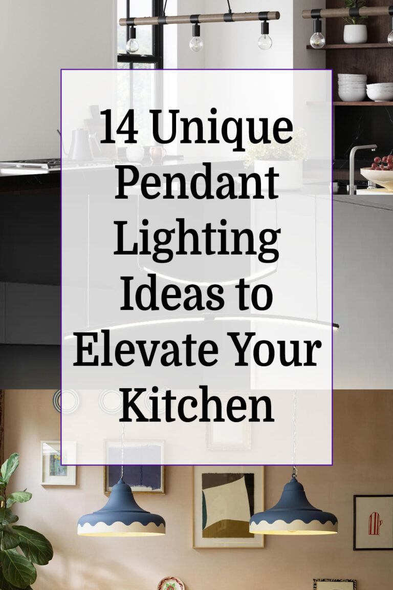 14 Unique Pendant Lighting Ideas to Elevate Your Kitchen