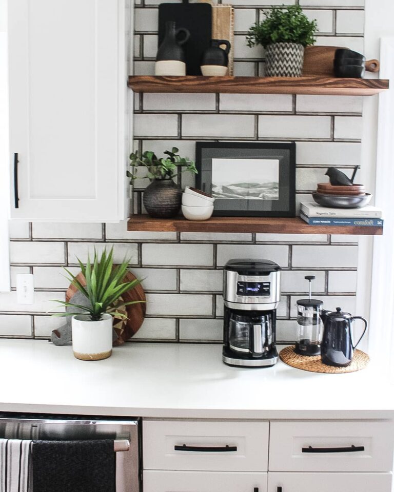 Transform Your Kitchen with 13 Open Shelf Decor Ideas