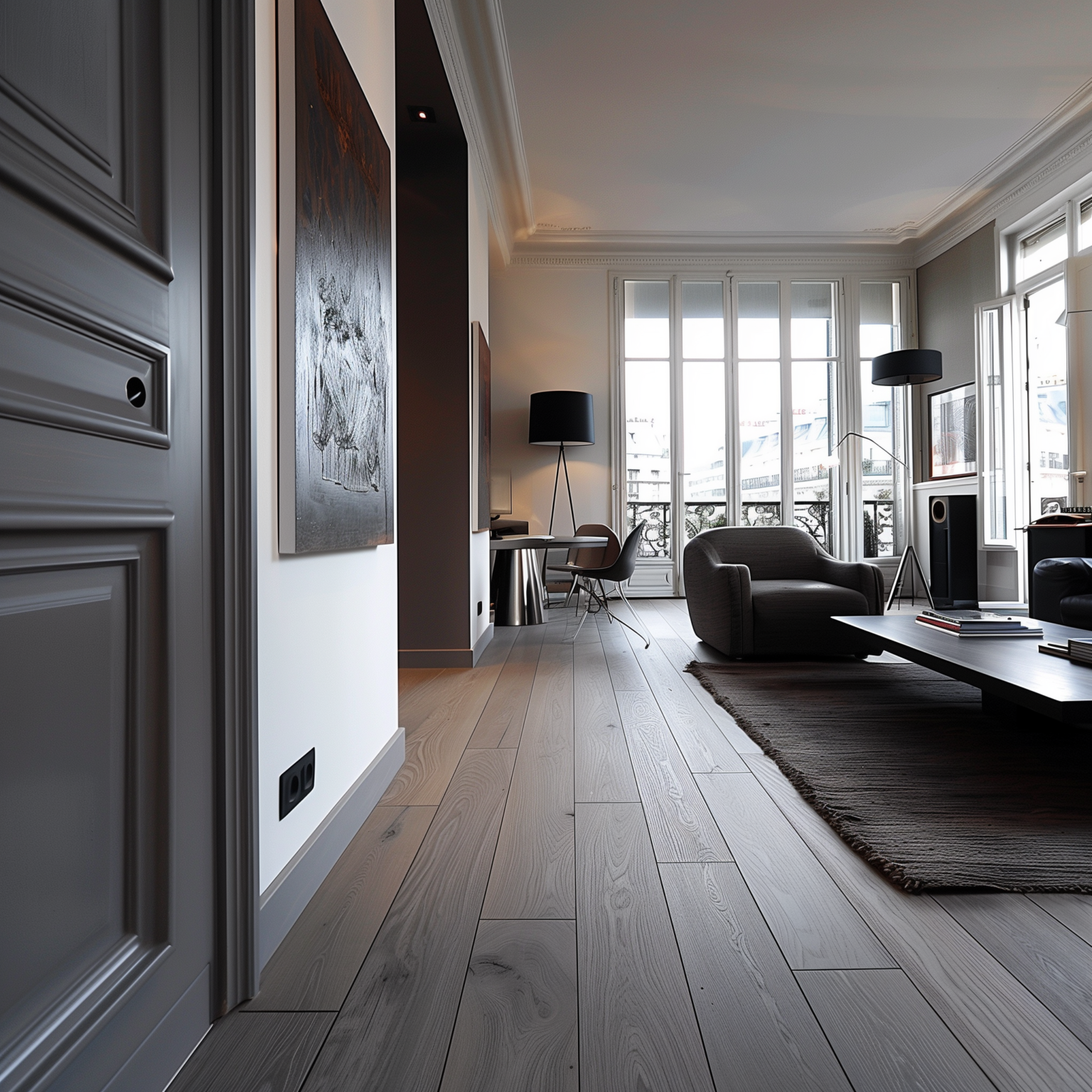 21 Trendy Grey Wood Floor Ideas for Timeless Home Style