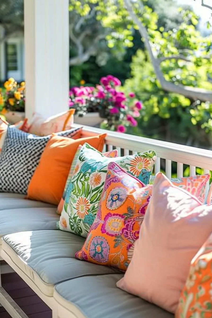 24 Charming Spring Front Porch Decor Ideas