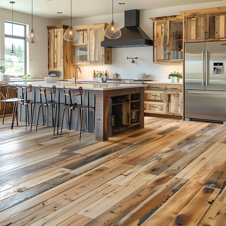 25 Vibrant Kitchen Flooring Ideas to Complement Oak Cabinets
