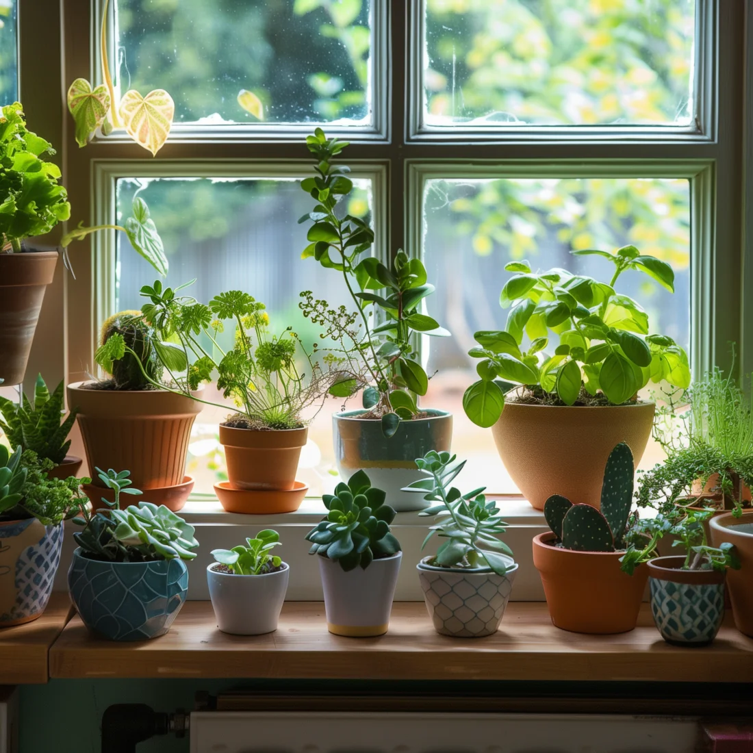 28 Kitchen Window Sill Decor Ideas You'll Love