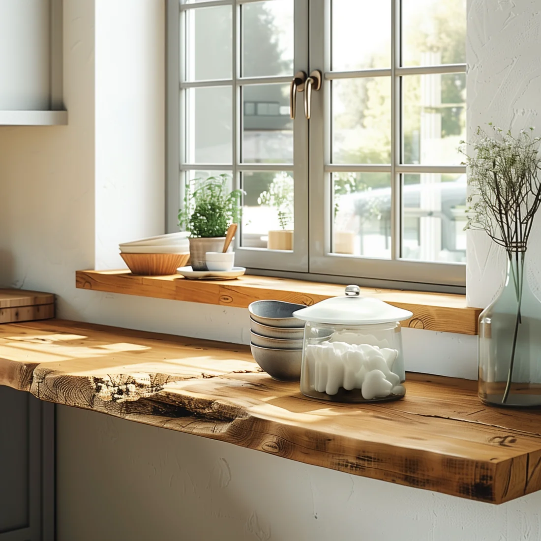28 Kitchen Window Sill Decor Ideas You'll Love