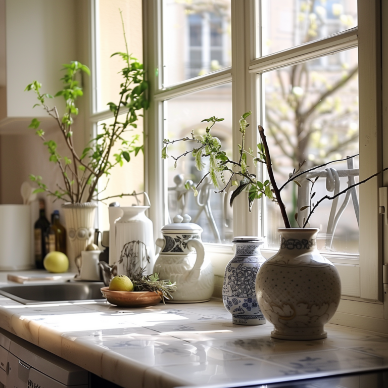 28 Kitchen Window Sill Decor Ideas You'll Love