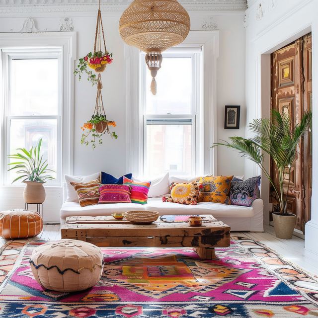 29 Boho Chic Ideas to Revamp Your Living Room