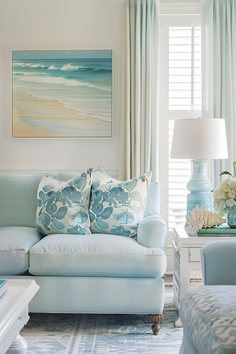 47 Coastal Living Room Ideas for a Beachy Home