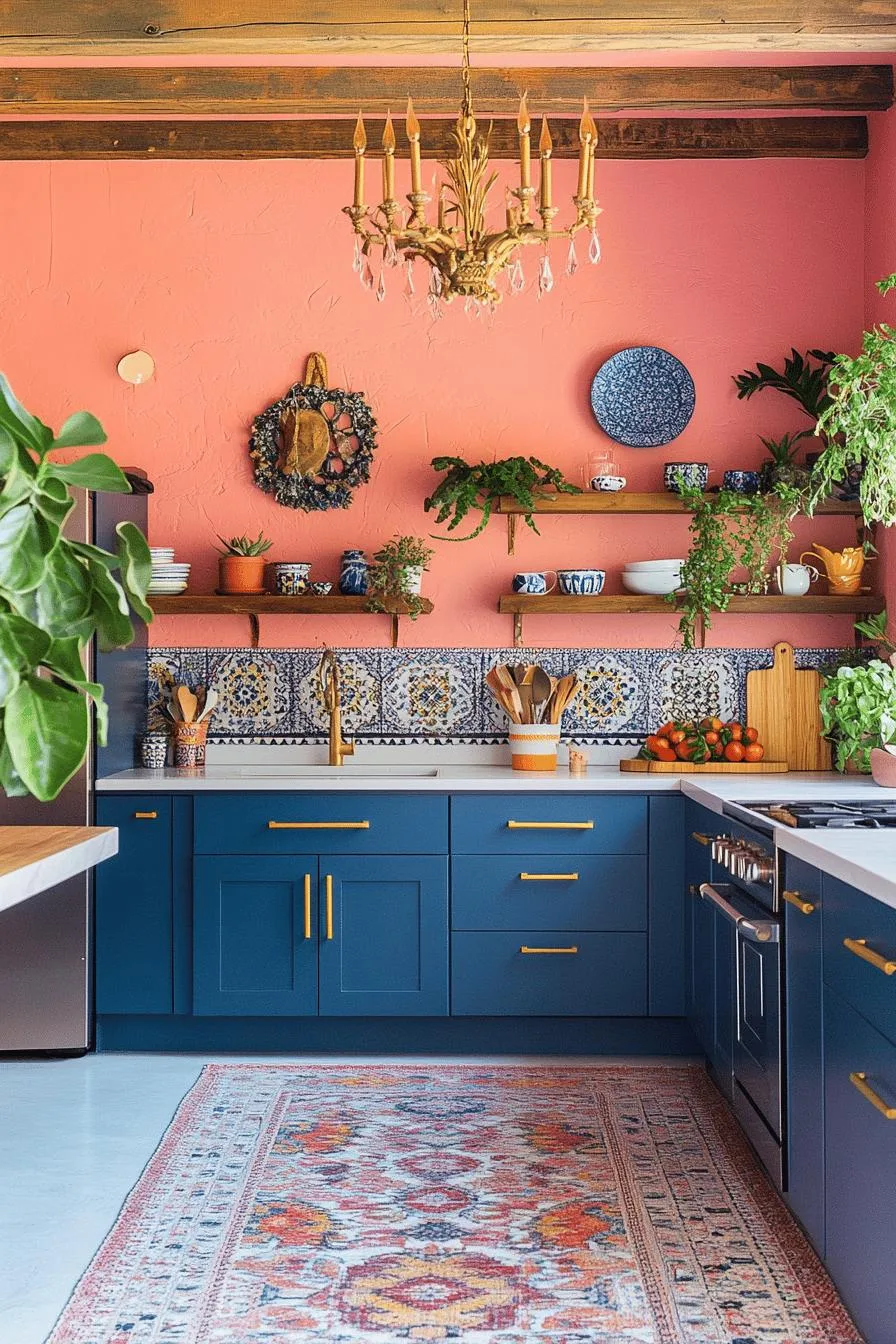 23 Modern Boho Kitchen Ideas For Chic Flair