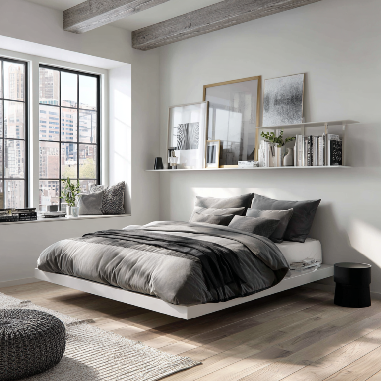 Prepare for a Jaw-Drop. 18 Floating Bed Frames That Seem to Defy Gravity